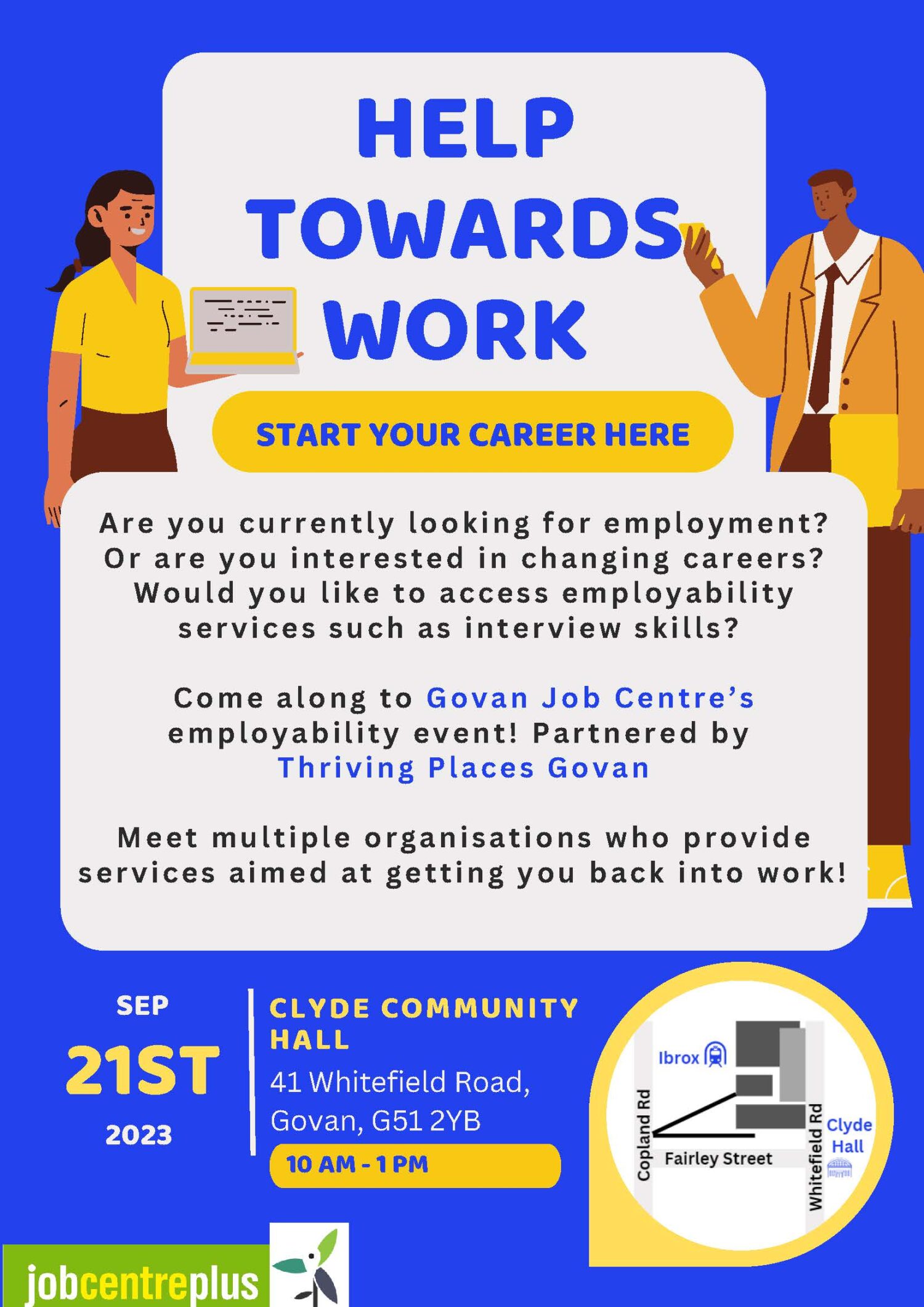 Help Towards Work - Elderpark Housing